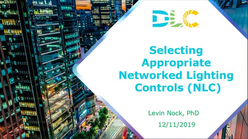 Choosing Networked Lighting Control Systems with the DLC Online Tool ...